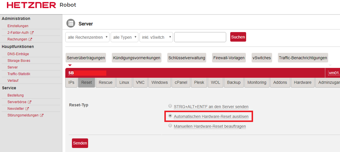 Hetzner: Installation von Proxmox auf einem Dedicated Server ... Hetzner: Installation von Proxmox auf einem Dedicated Server ...